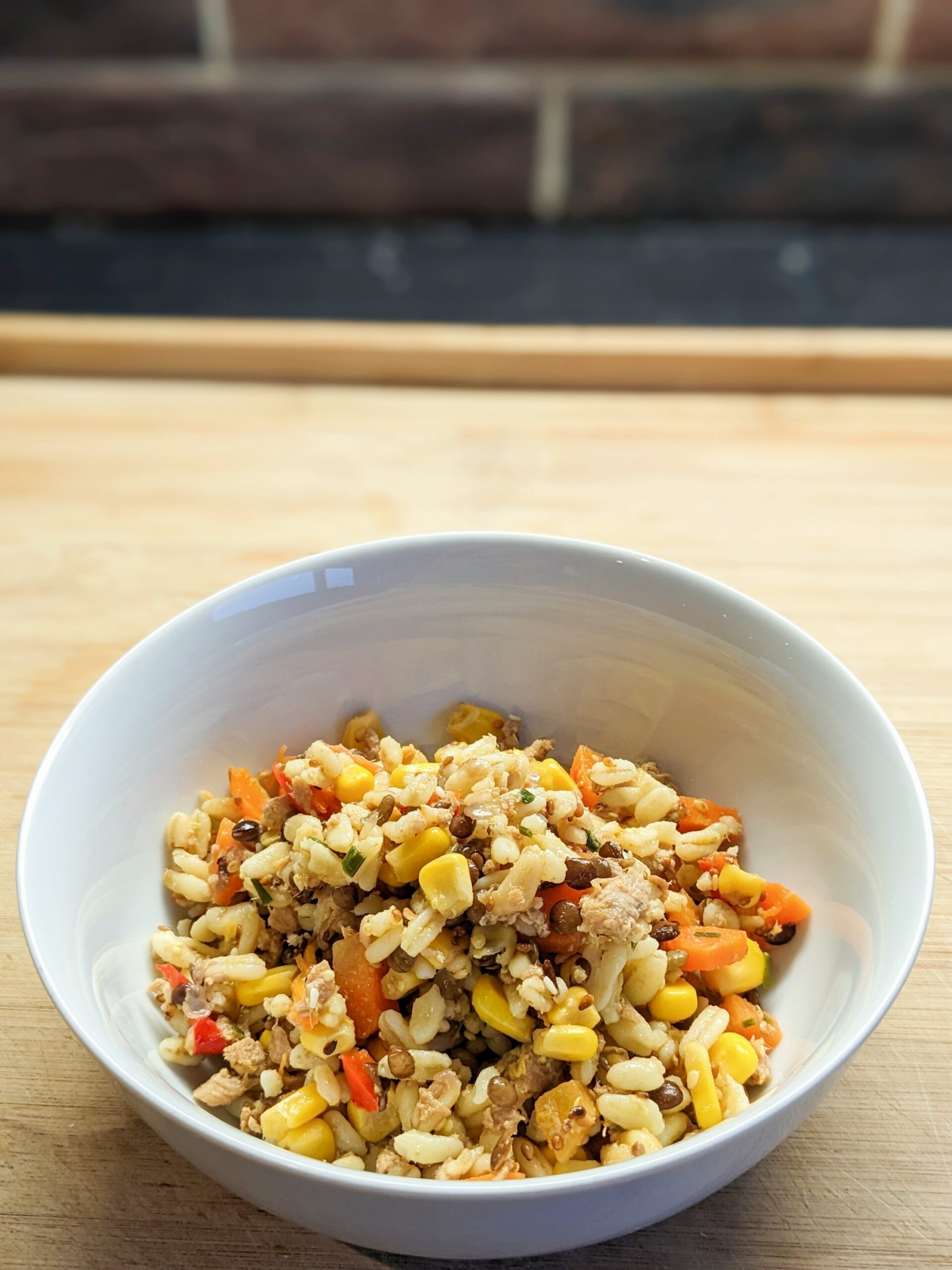 Salade de blé au thon - diet-aux-petits-oignons.fr