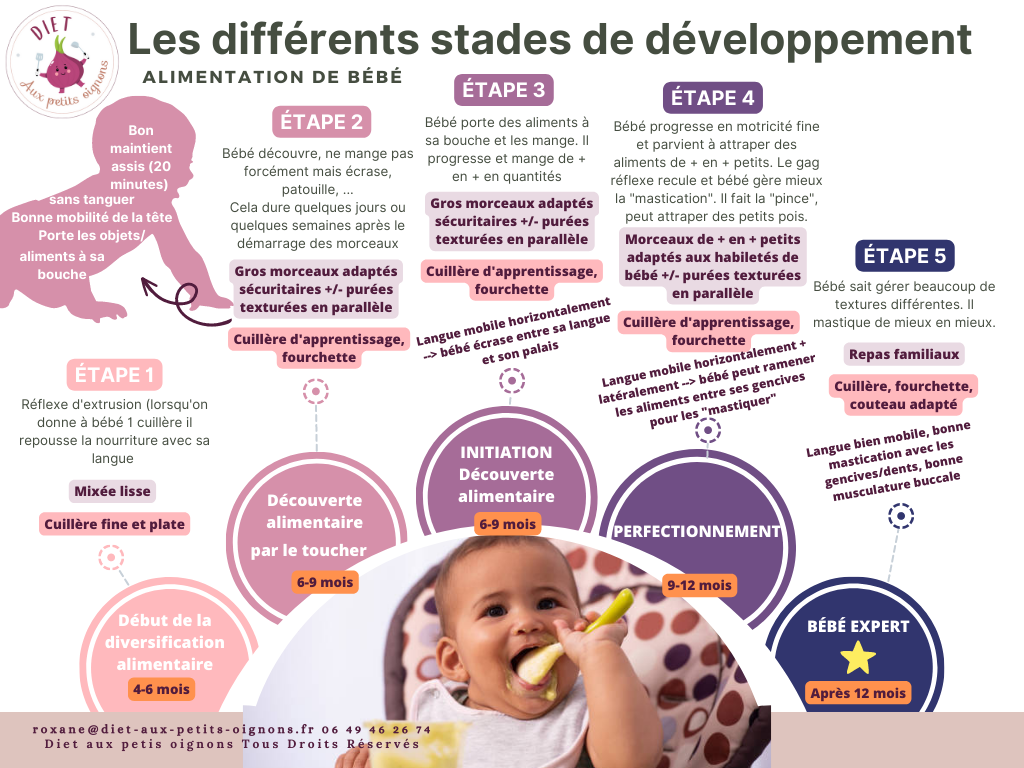 Les différentes étapes de l'alimentation de bébé 0-1 an - diet-aux ...